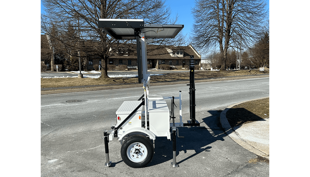 Mobile Surveillance-Ready Trailer | All Traffic Solutions