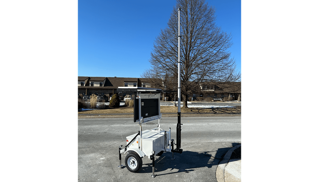 Mobile Surveillance-Ready Trailer | All Traffic Solutions